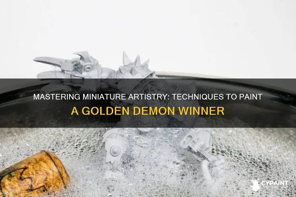 Mastering Miniature Artistry: Techniques To Paint A Golden Demon Winner ...