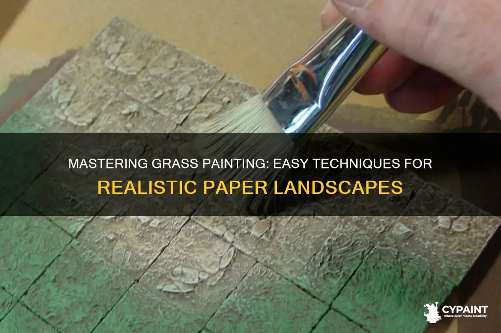 Mastering Grass Painting: Easy Techniques For Realistic Paper ...