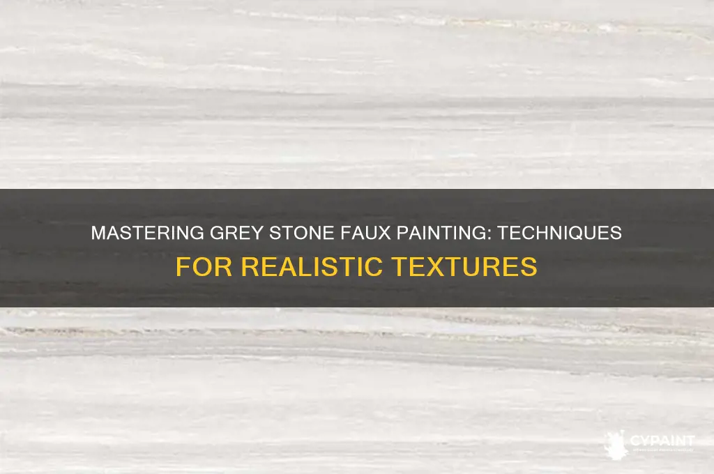 Mastering Grey Stone Faux Painting: Techniques For Realistic Textures ...