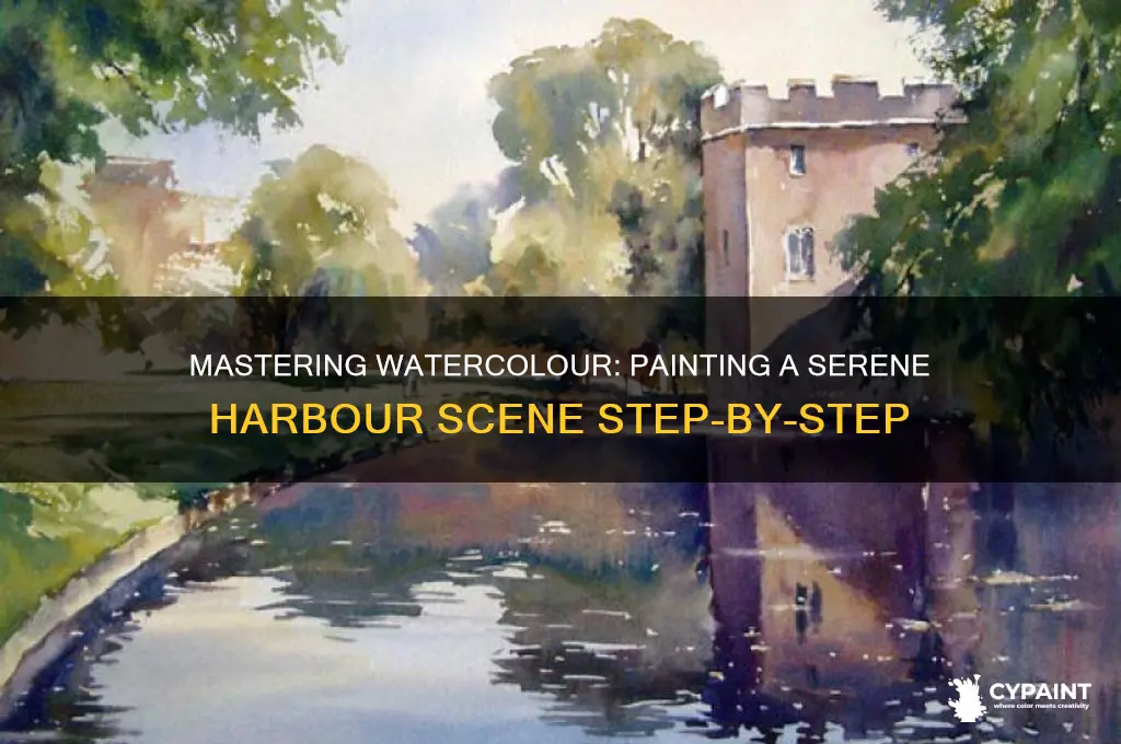 Mastering Watercolour: Painting A Serene Harbour Scene Step-By-Step ...
