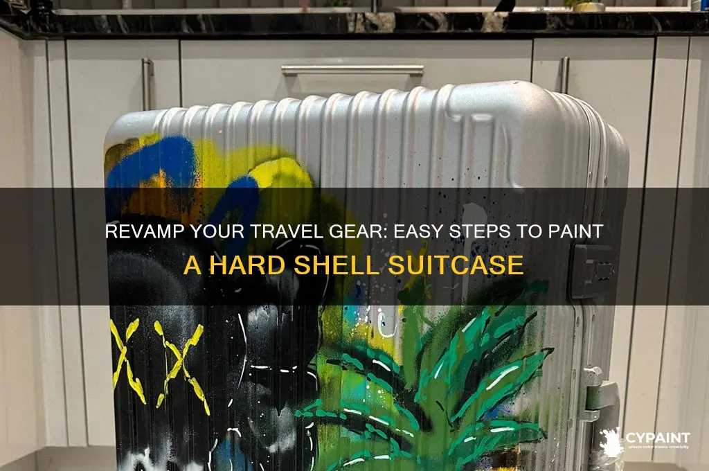 Revamp Your Travel Gear: Easy Steps To Paint A Hard Shell Suitcase ...