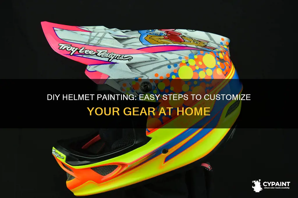 Diy Helmet Painting: Easy Steps To Customize Your Gear At Home | CyPaint