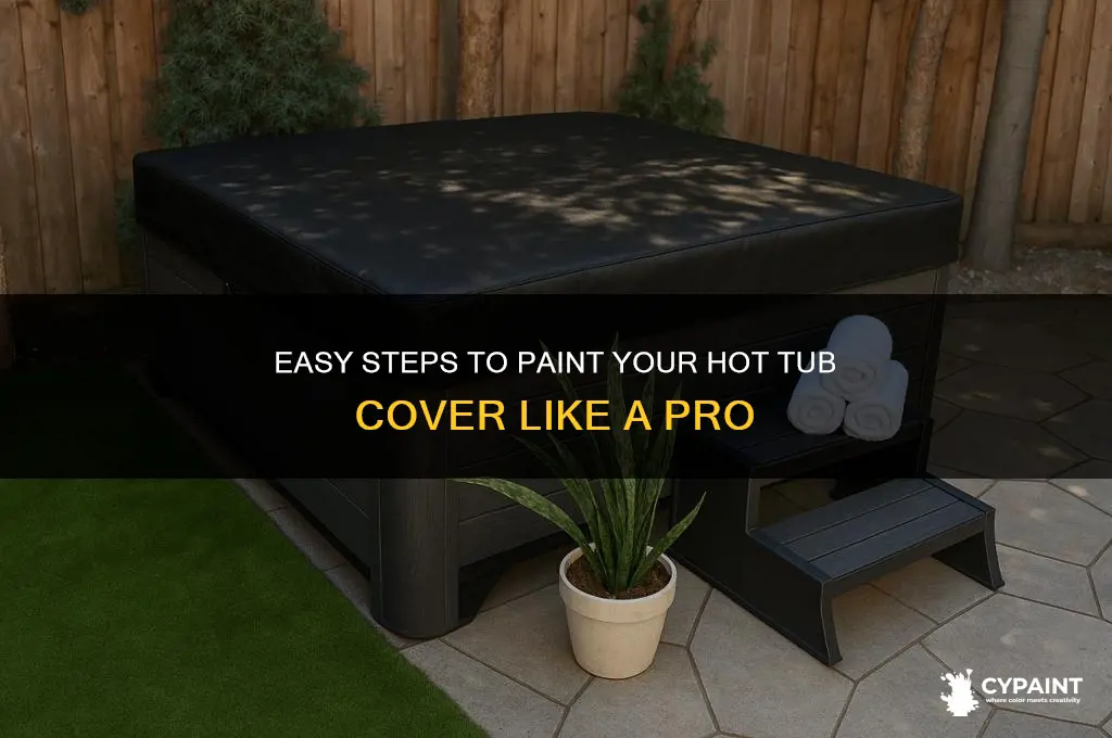 Easy Steps To Paint Your Hot Tub Cover Like A Pro | CyPaint