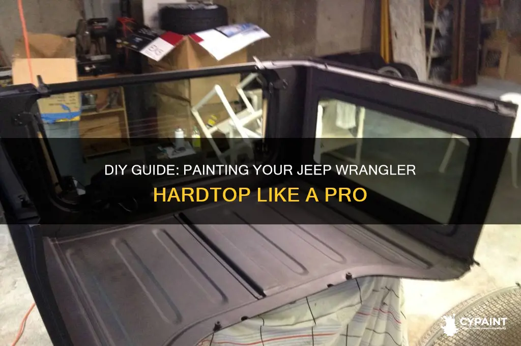 Diy Guide: Painting Your Jeep Wrangler Hardtop Like A Pro | CyPaint