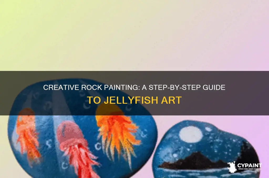 Creative Rock Painting: A Step-By-Step Guide To Jellyfish Art | CyPaint