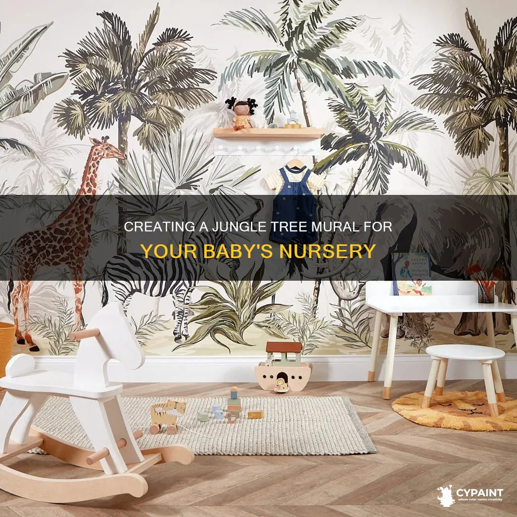 Creating A Jungle Tree Mural For Your Baby's Nursery | CyPaint