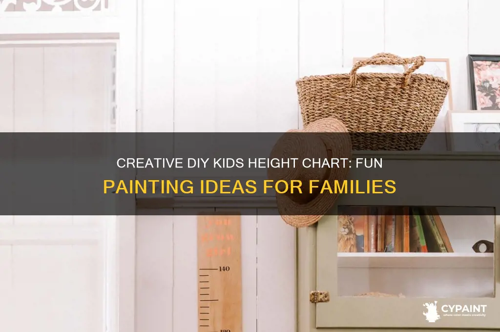 Creative Diy Kids Height Chart: Fun Painting Ideas For Families | CyPaint