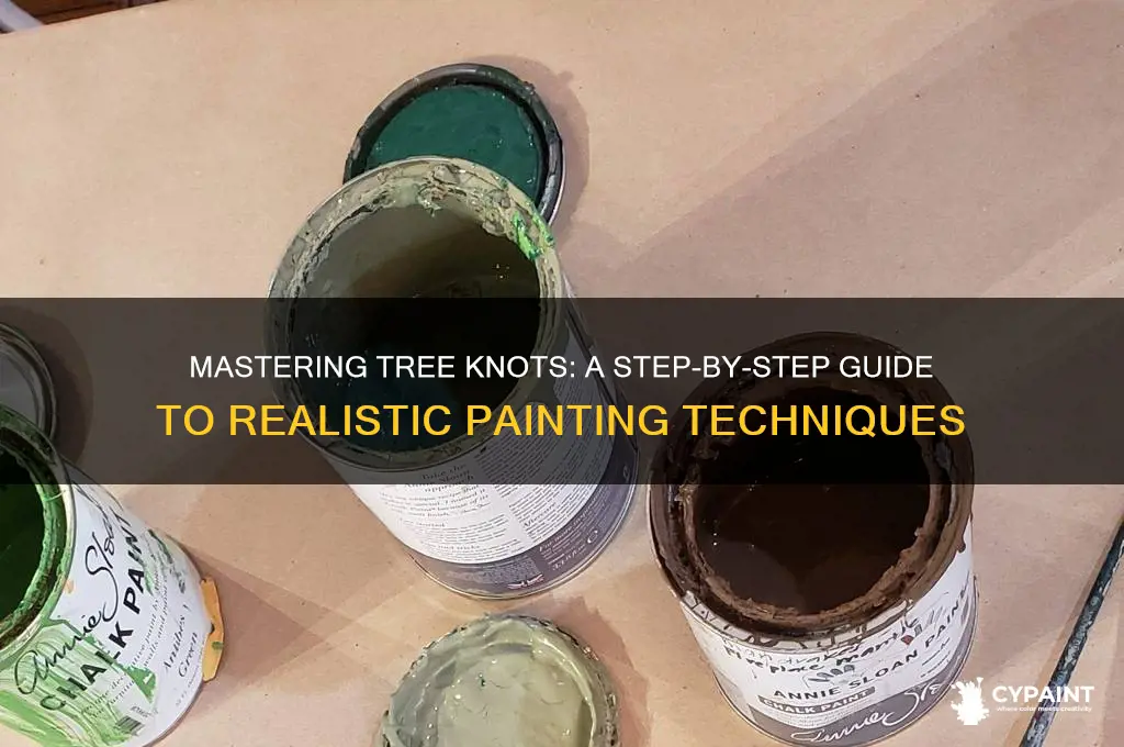 Mastering Tree Knots: A Step-By-Step Guide To Realistic Painting ...