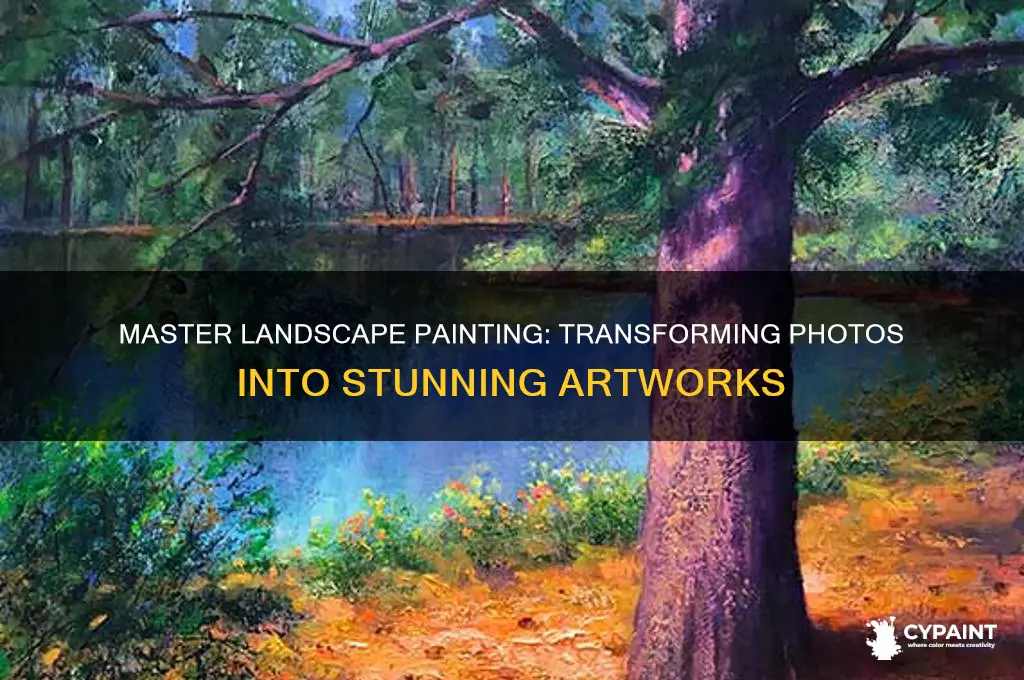 Master Landscape Painting: Transforming Photos Into Stunning Artworks ...
