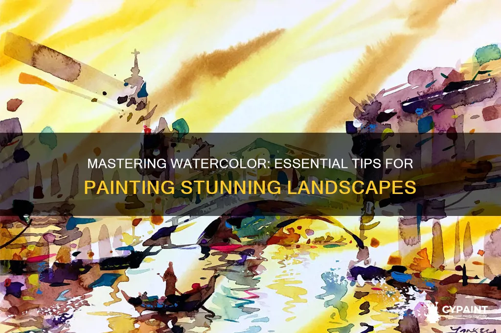 Mastering Watercolor: Essential Tips For Painting Stunning Landscapes ...