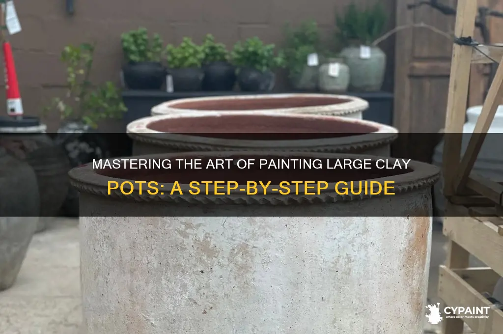 Mastering The Art Of Painting Large Clay Pots: A Step-By-Step Guide ...