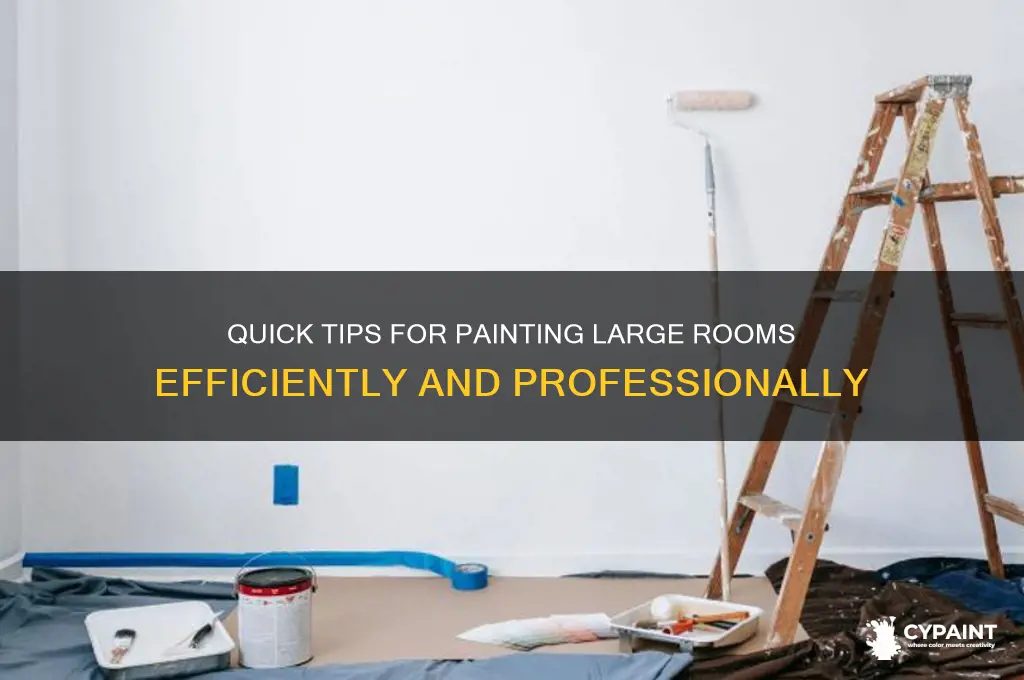 Quick Tips For Painting Large Rooms Efficiently And Professionally ...