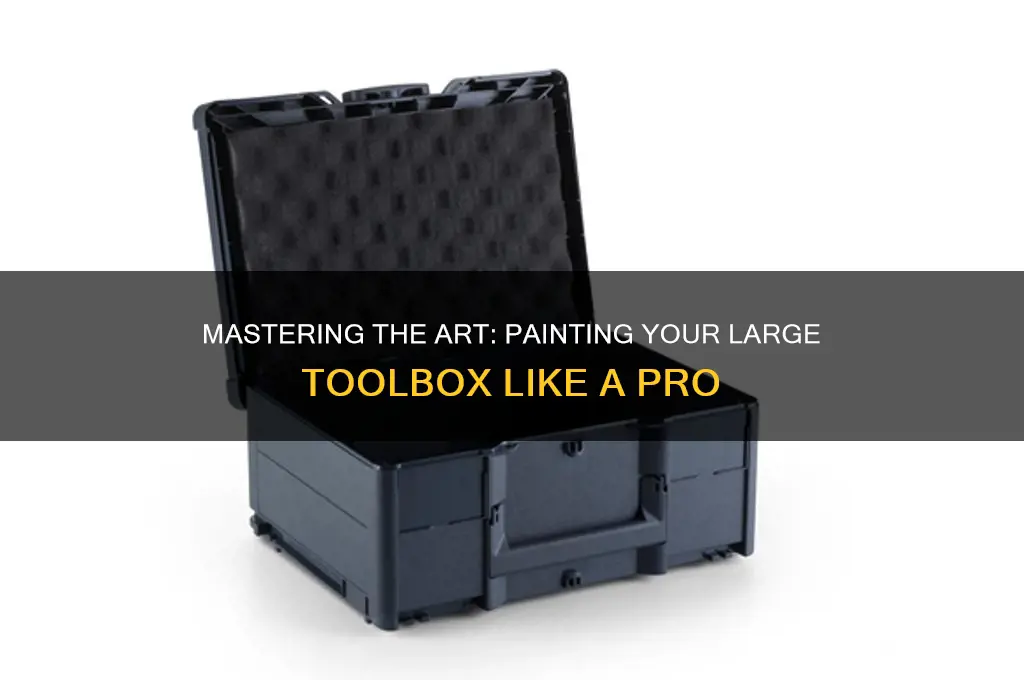 Mastering The Art: Painting Your Large Toolbox Like A Pro | CyPaint