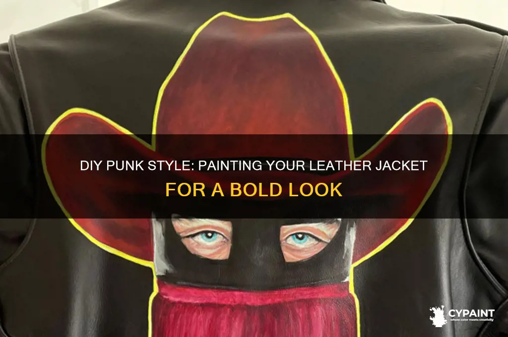 Diy Punk Style: Painting Your Leather Jacket For A Bold Look | CyPaint