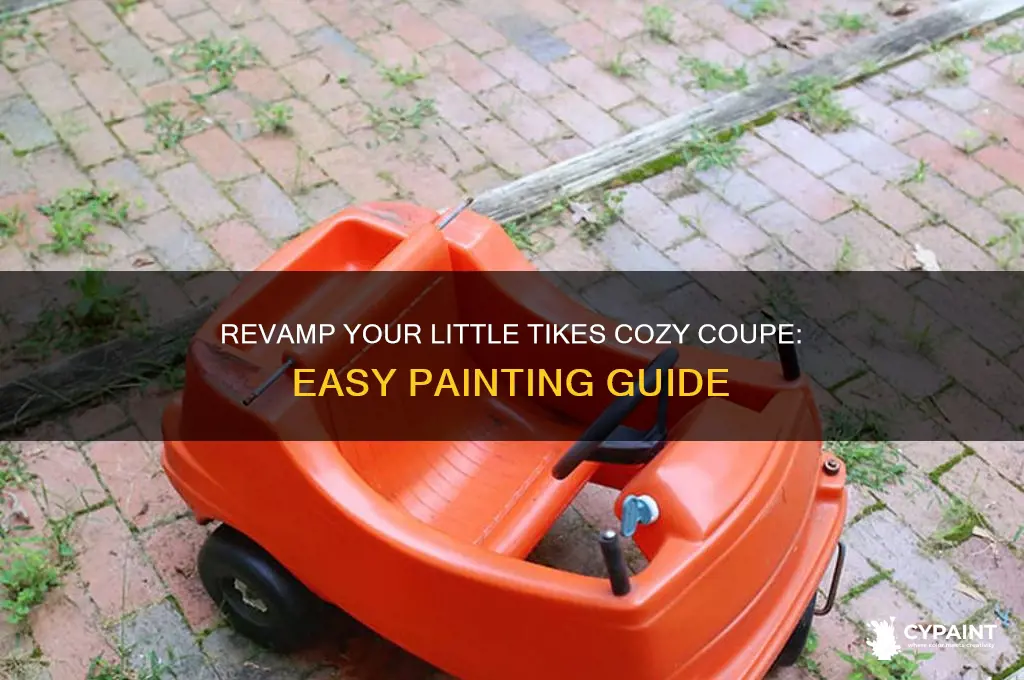 Revamp Your Little Tikes Cozy Coupe: Easy Painting Guide | CyPaint