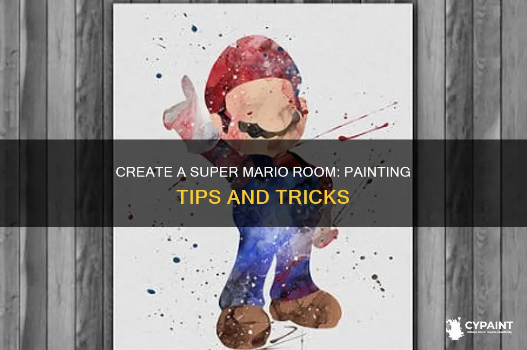 Create A Super Mario Room: Painting Tips And Tricks | CyPaint