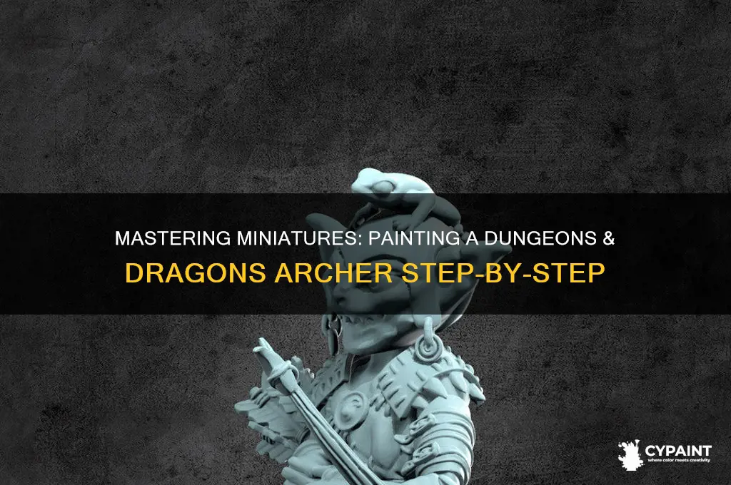 Mastering Miniatures: Painting A Dungeons & Dragons Archer Step-By-Step ...