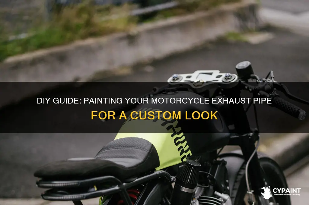 Diy Guide: Painting Your Motorcycle Exhaust Pipe For A Custom Look ...