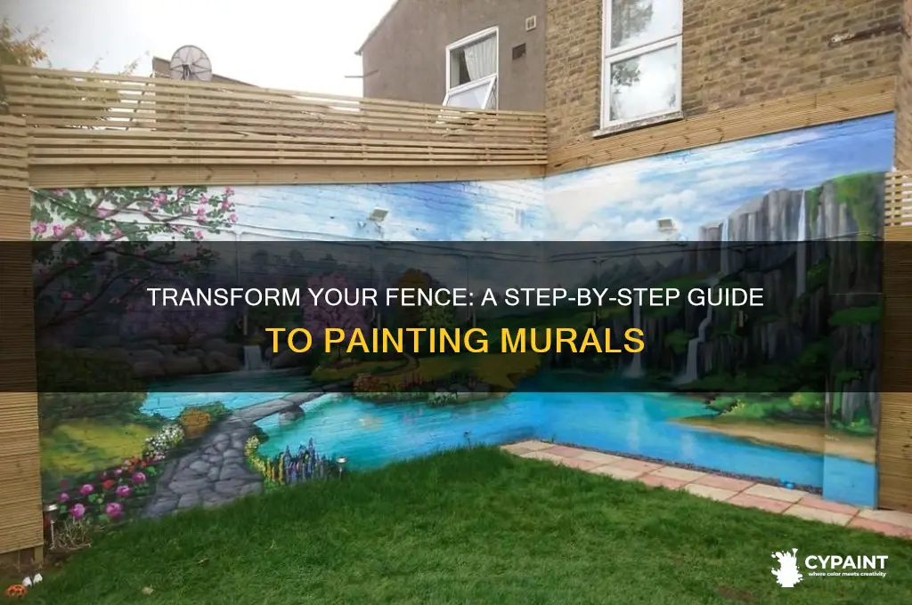 Transform Your Fence: A Step-By-Step Guide To Painting Murals | CyPaint