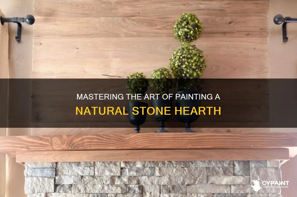 Mastering The Art Of Painting A Natural Stone Hearth | CyPaint