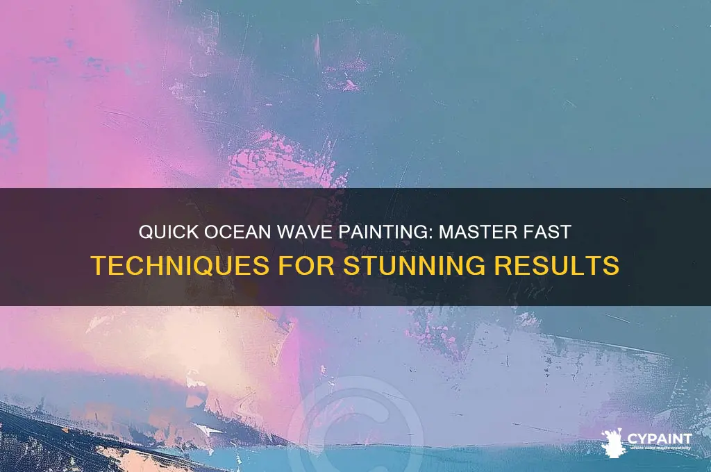 Quick Ocean Wave Painting: Master Fast Techniques For Stunning Results ...