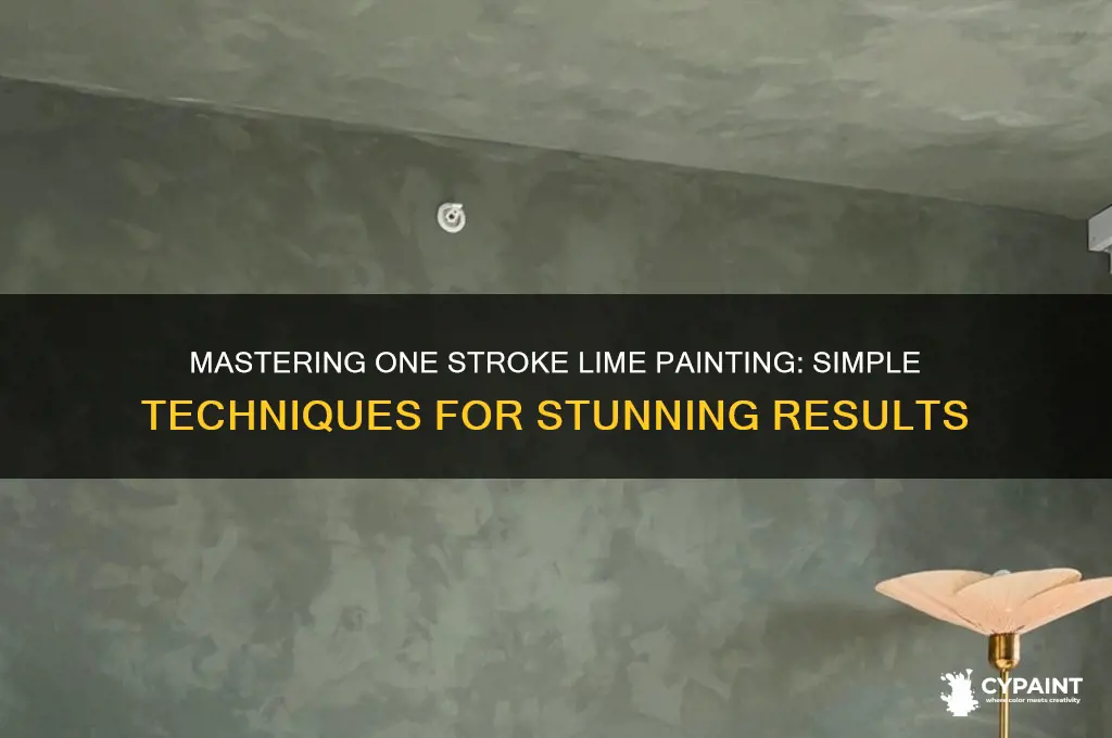 Mastering One Stroke Lime Painting: Simple Techniques For Stunning ...