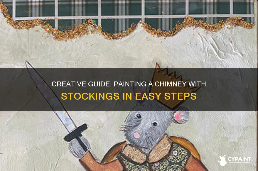 Creative Guide: Painting A Chimney With Stockings In Easy Steps | CyPaint