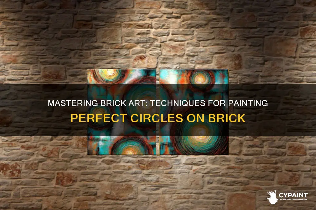 Mastering Brick Art: Techniques For Painting Perfect Circles On Brick ...