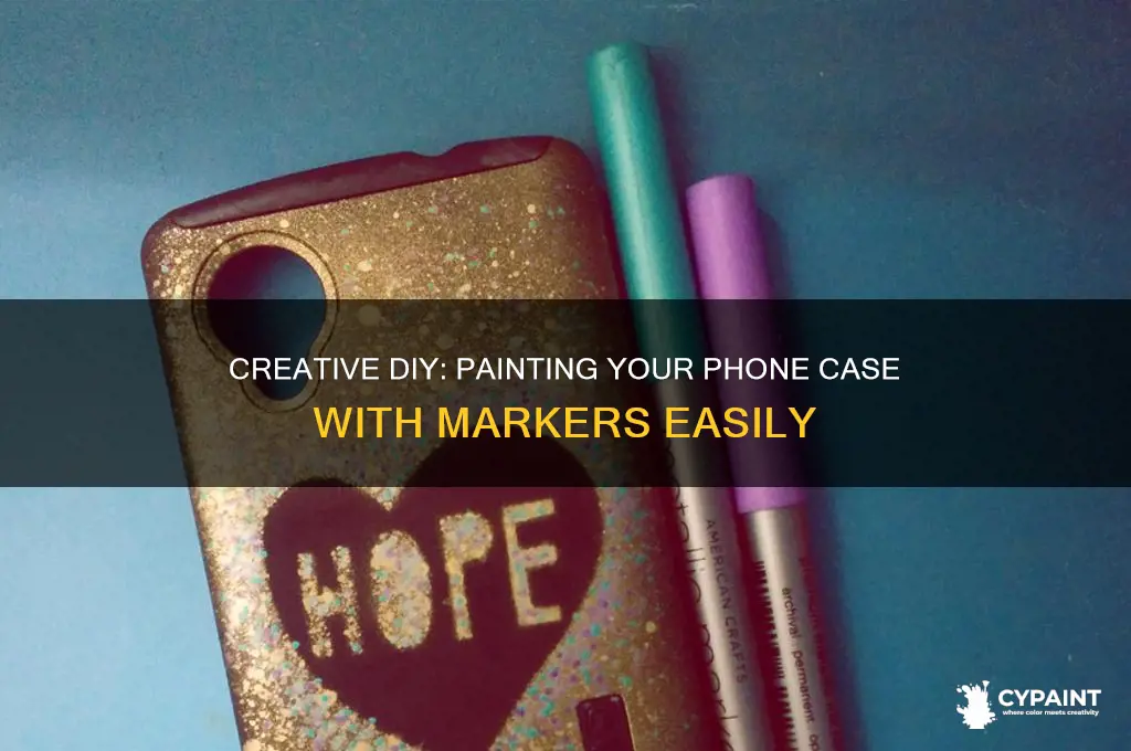 Creative Diy: Painting Your Phone Case With Markers Easily | CyPaint