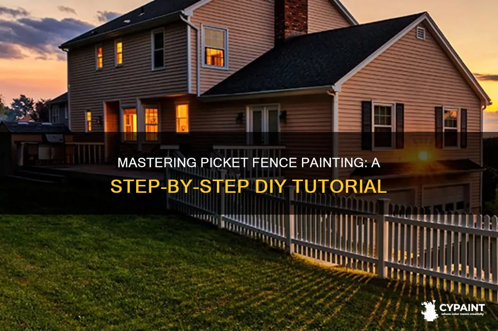 Mastering Picket Fence Painting: A Step-By-Step Diy Tutorial | CyPaint