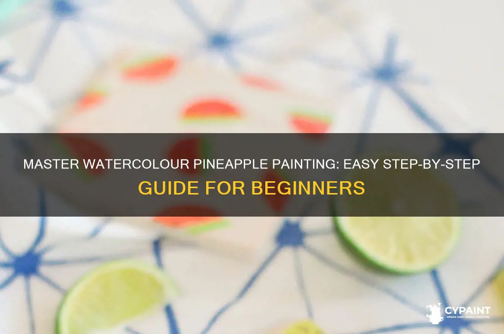 Master Watercolour Pineapple Painting: Easy Step-By-Step Guide For ...