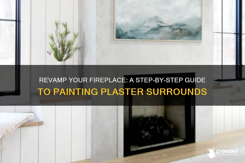 Revamp Your Fireplace: A Step-By-Step Guide To Painting Plaster ...