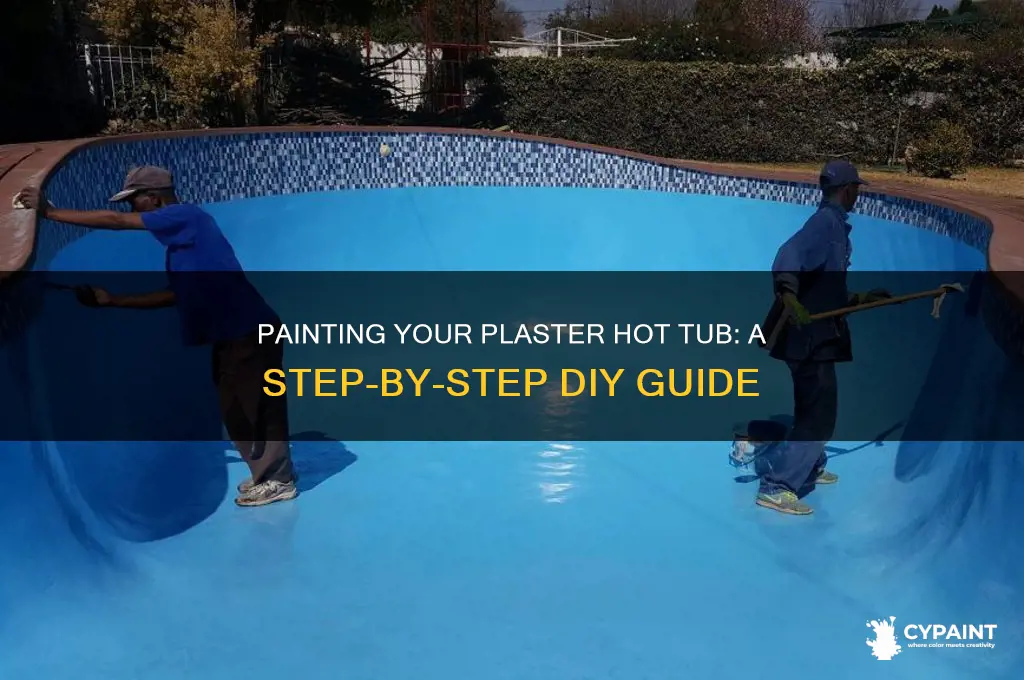 Painting Your Plaster Hot Tub: A Step-By-Step Diy Guide | CyPaint