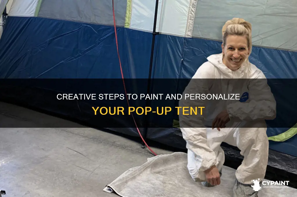 Creative Steps To Paint And Personalize Your Pop-Up Tent | CyPaint