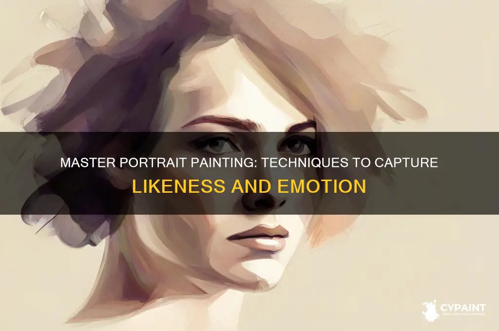 Master Portrait Painting: Techniques To Capture Likeness And Emotion ...