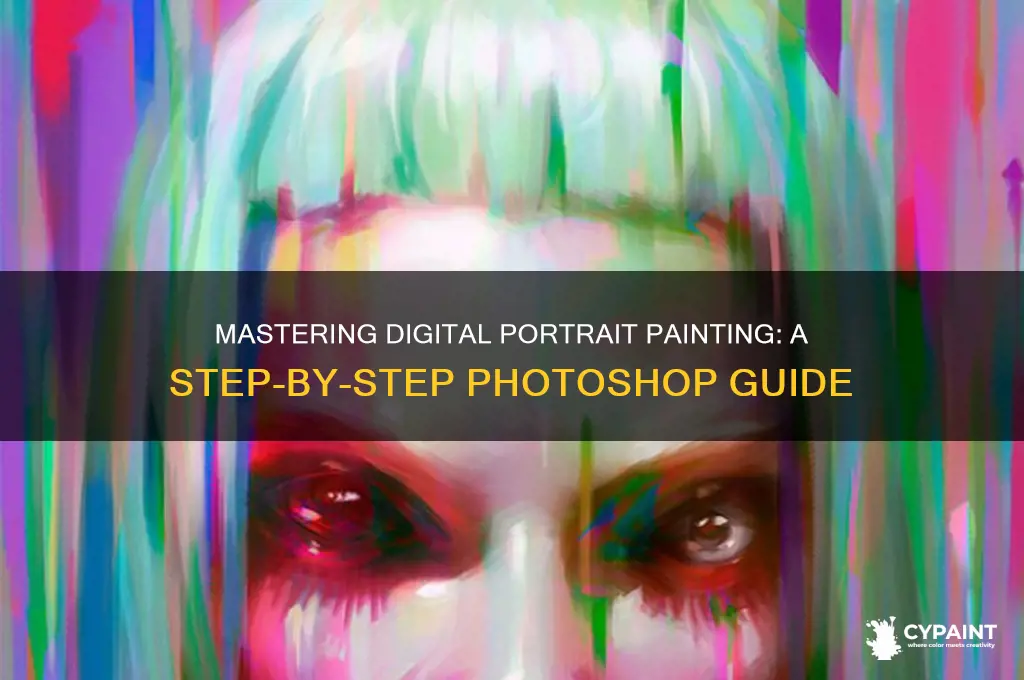 Mastering Digital Portrait Painting: A Step-By-Step Photoshop Guide ...