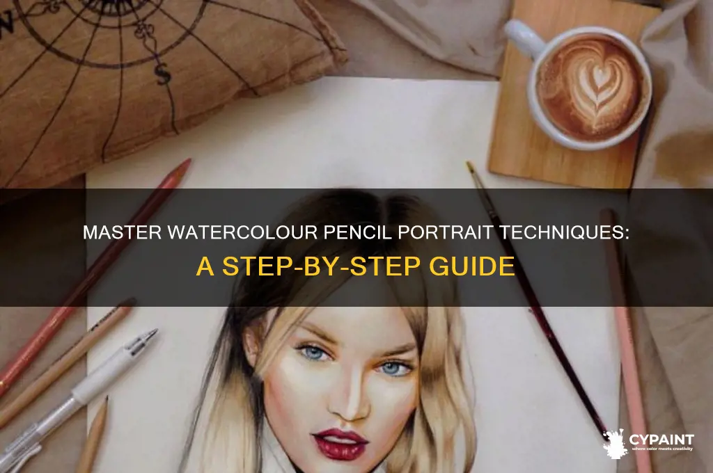 Master Watercolour Pencil Portrait Techniques: A Step-By-Step Guide ...