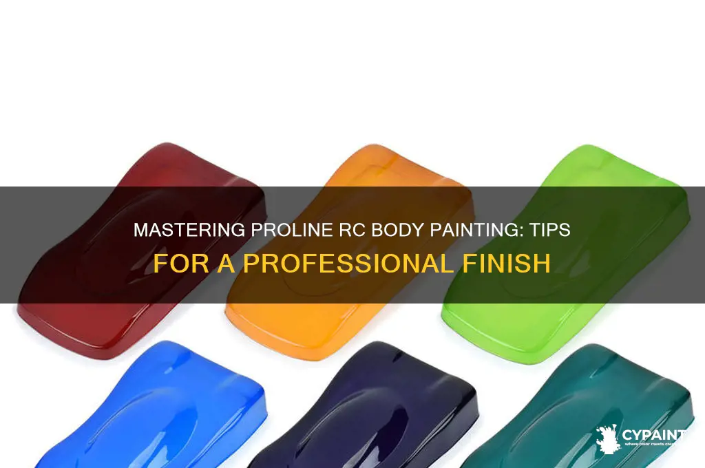 Mastering Proline Rc Body Painting: Tips For A Professional Finish ...