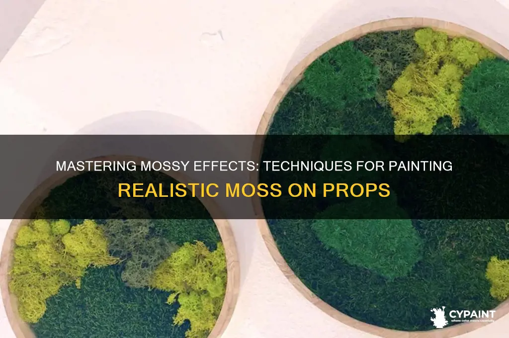 Mastering Mossy Effects: Techniques For Painting Realistic Moss On ...