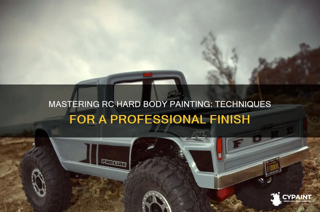 Mastering Rc Hard Body Painting: Techniques For A Professional Finish ...