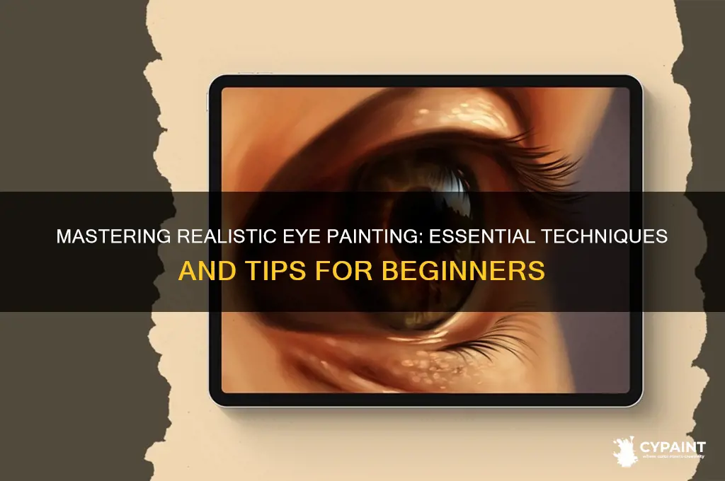 Mastering Realistic Eye Painting: Essential Techniques And Tips For ...