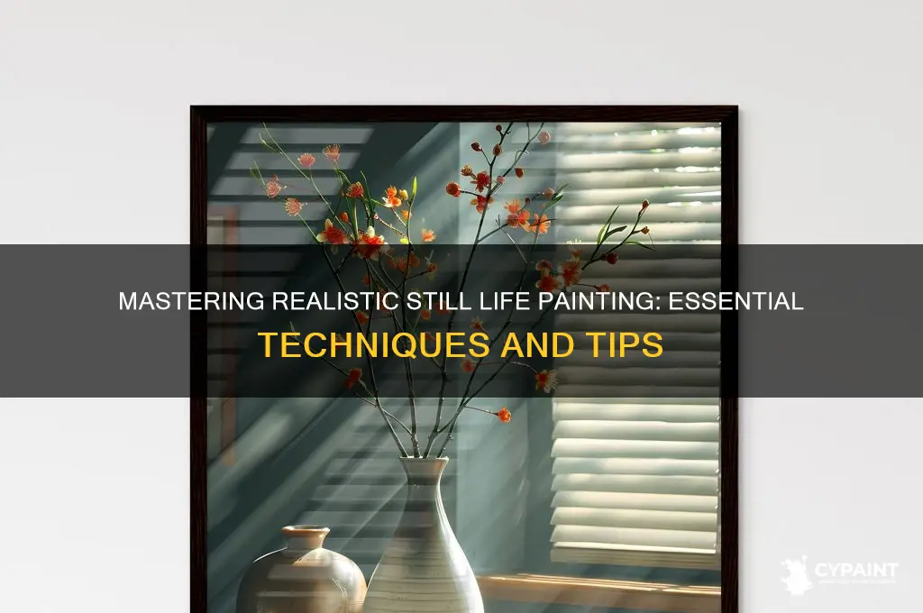 Mastering Realistic Still Life Painting: Essential Techniques And Tips ...