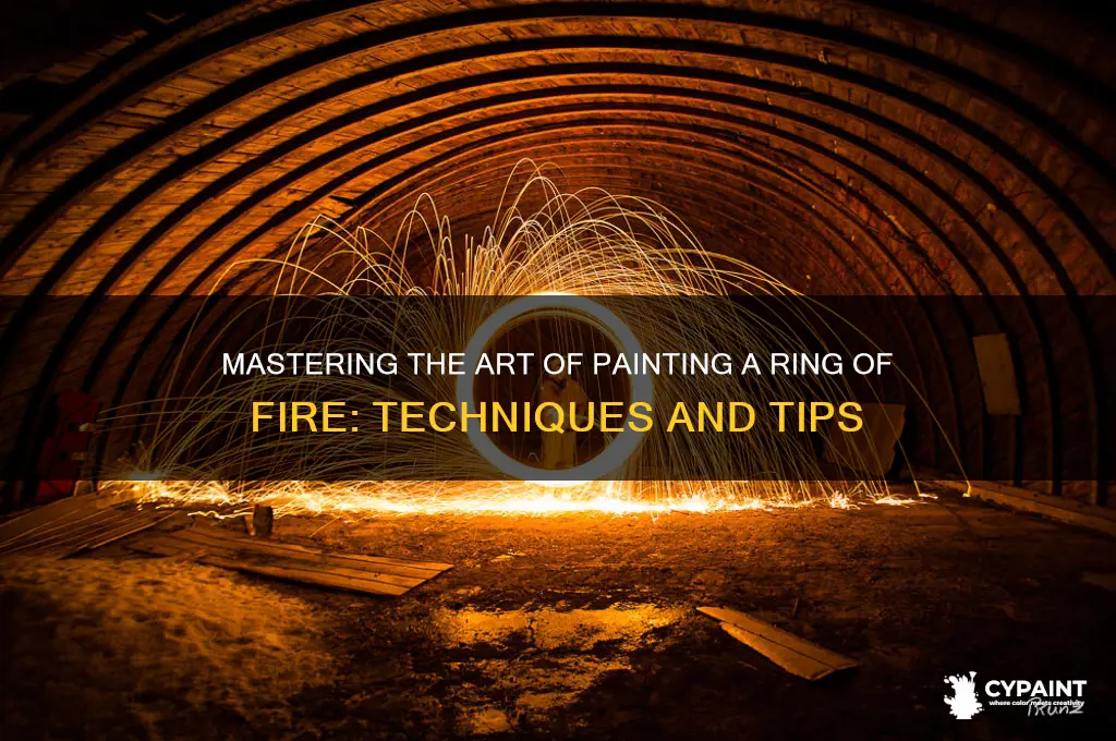 Mastering The Art Of Painting A Ring Of Fire: Techniques And Tips | CyPaint