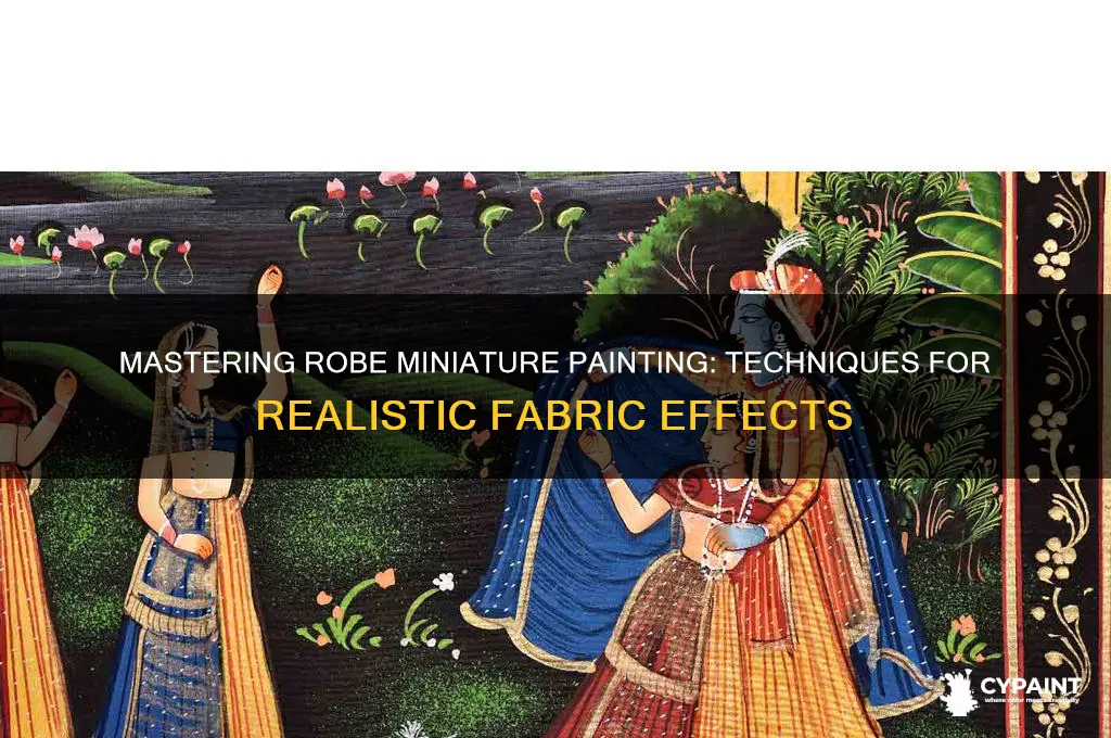 Mastering Robe Miniature Painting: Techniques For Realistic Fabric ...
