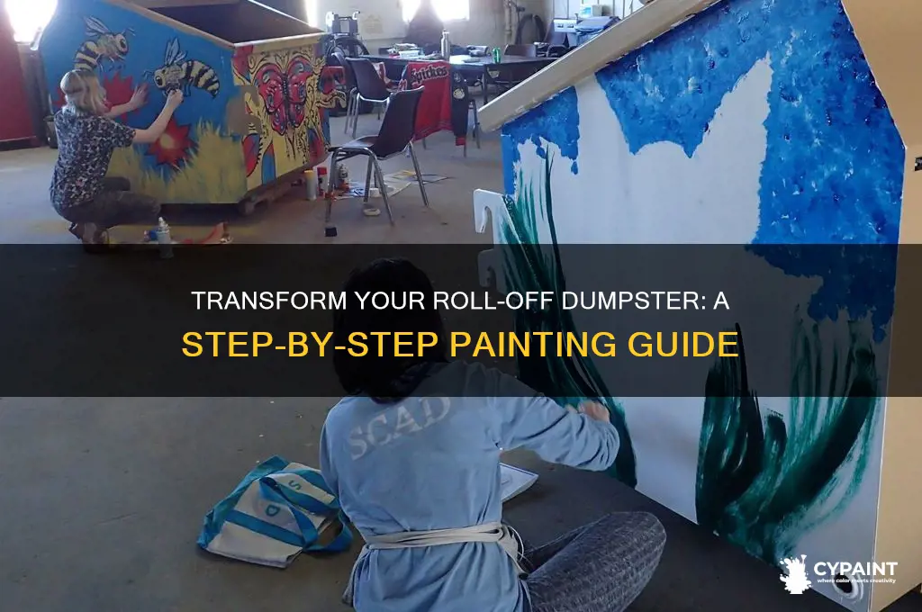 Transform Your Roll-Off Dumpster: A Step-By-Step Painting Guide | CyPaint