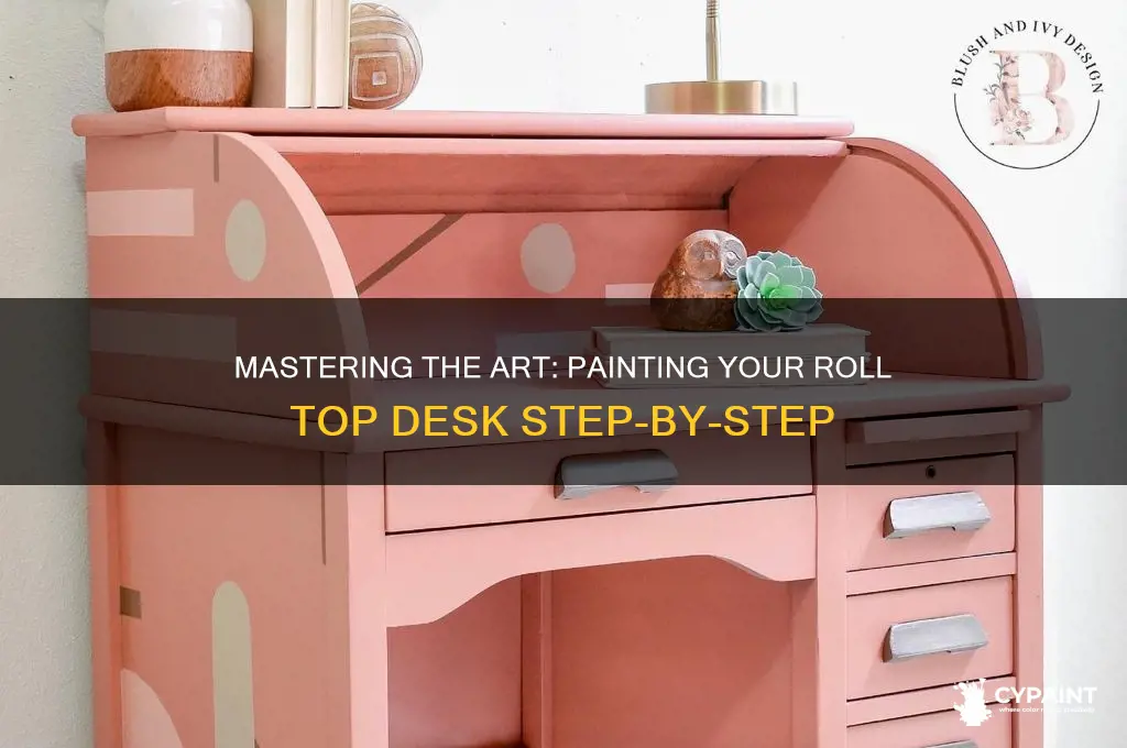 Mastering The Art: Painting Your Roll Top Desk Step-By-Step | CyPaint
