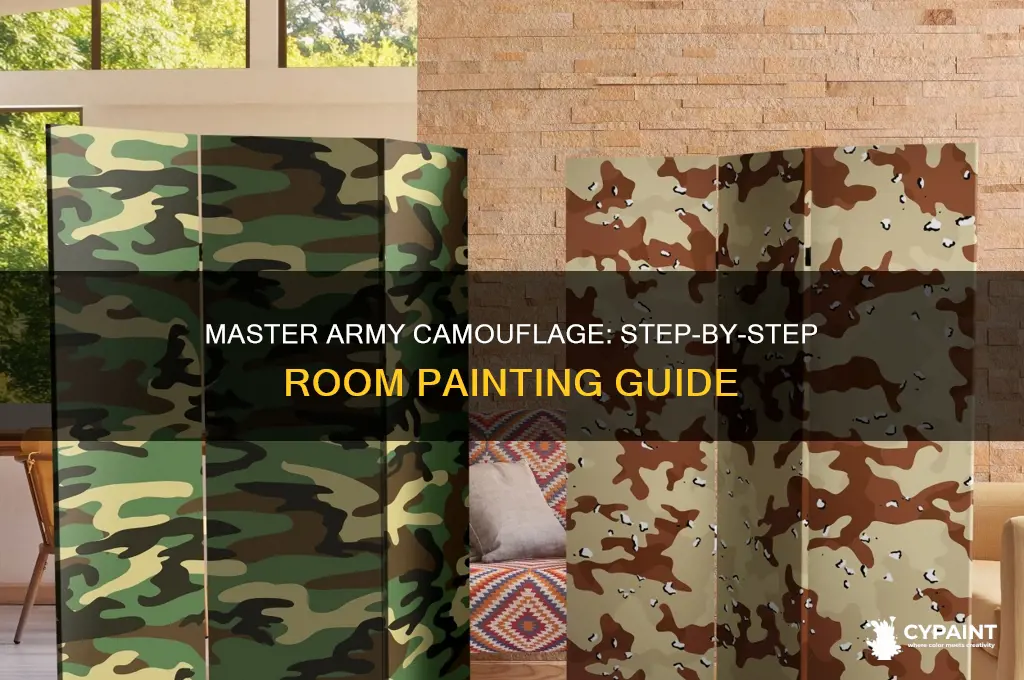 Master Army Camouflage: Step-By-Step Room Painting Guide | CyPaint