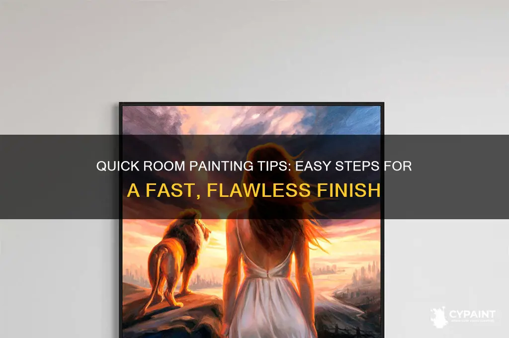 Quick Room Painting Tips: Easy Steps For A Fast, Flawless Finish | CyPaint