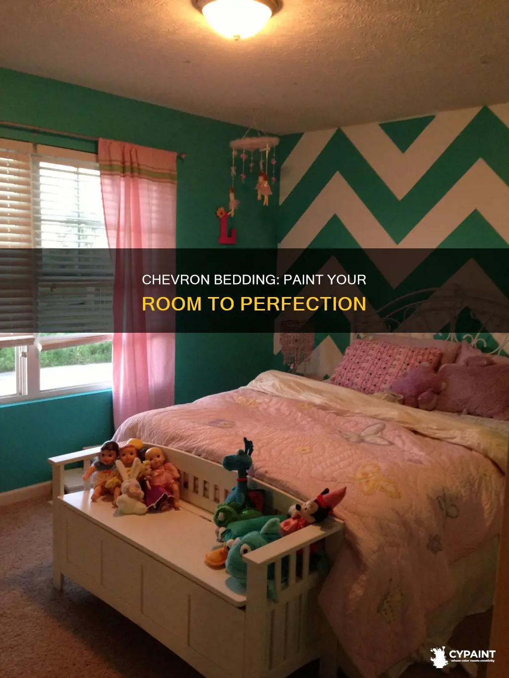 Chevron Bedding: Paint Your Room To Perfection | CyPaint