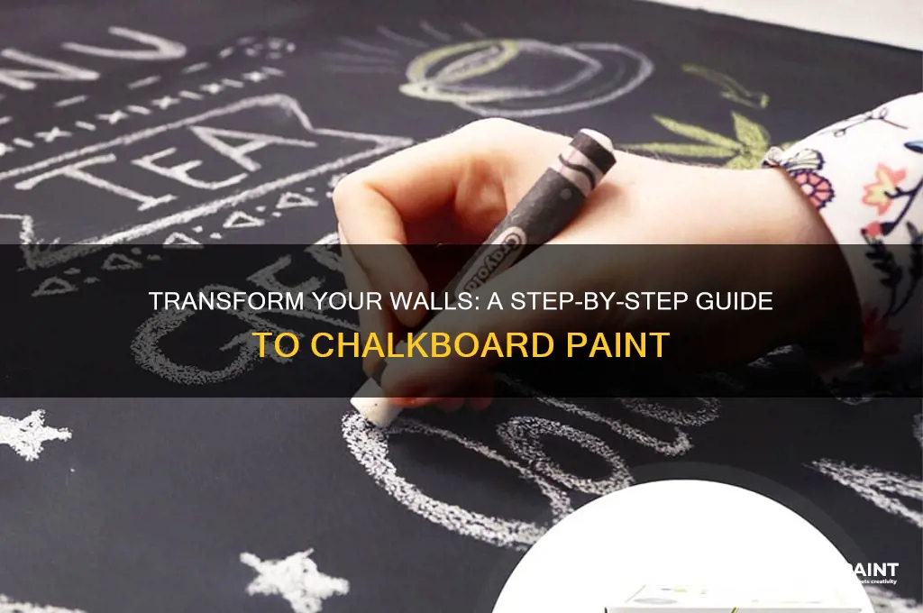 Transform Your Walls: A Step-By-Step Guide To Chalkboard Paint | CyPaint